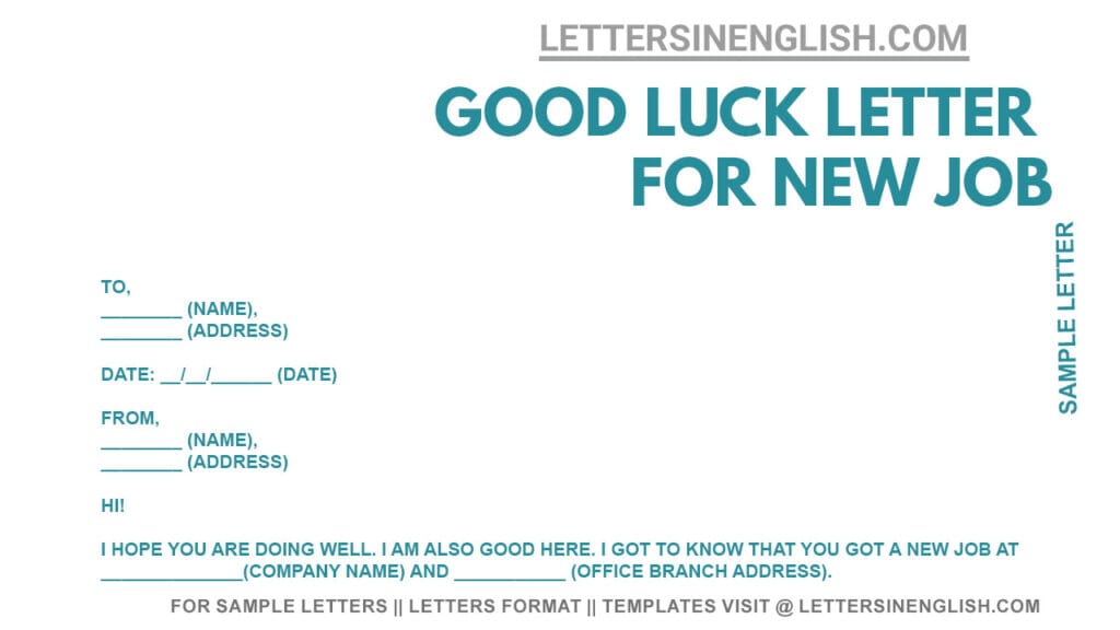 Good Luck Letter for Interview - Sample Letter for Interview Good Luck ...